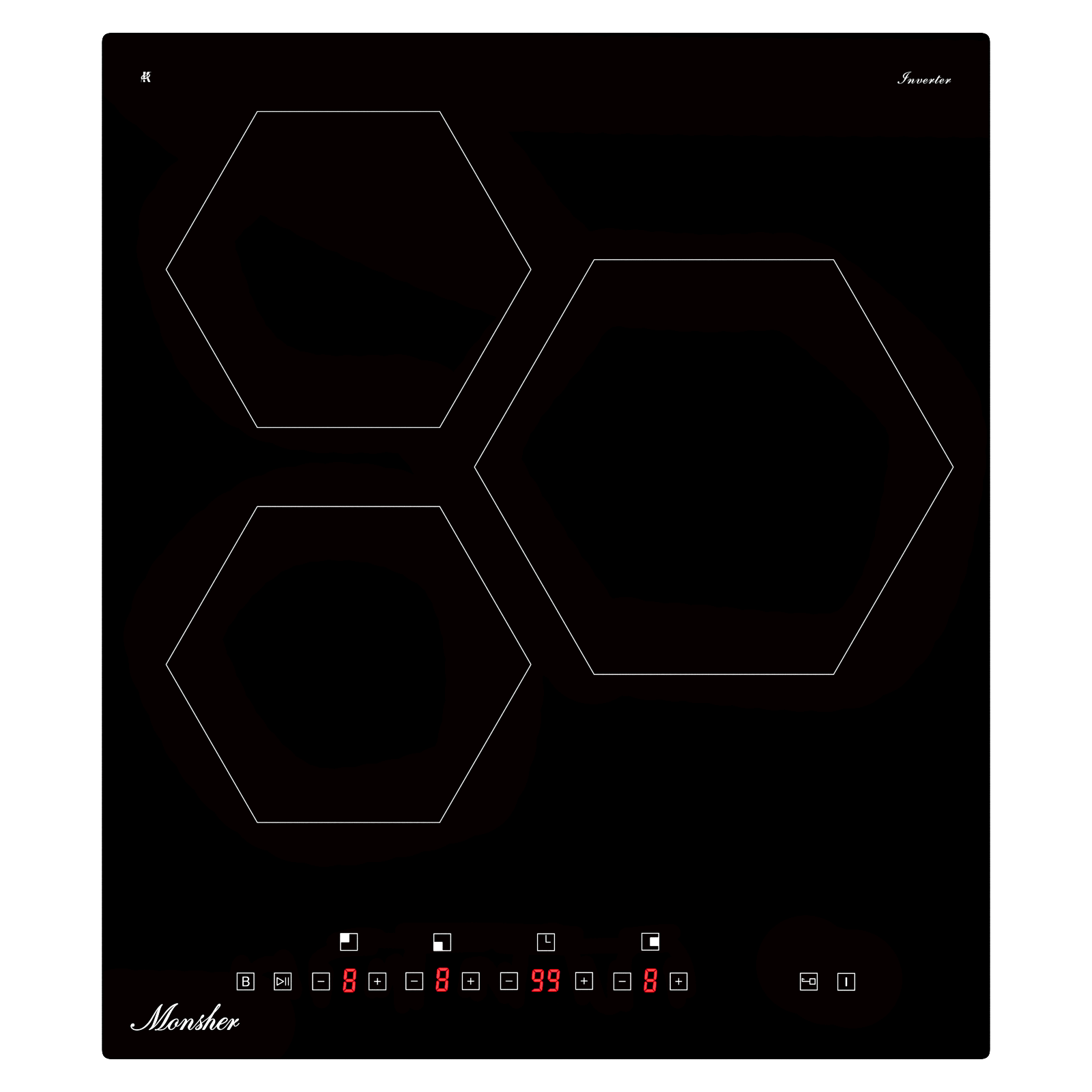 Индукционная варочная панель Monsher MHI 4505 купить по цене 13 254 руб ...
